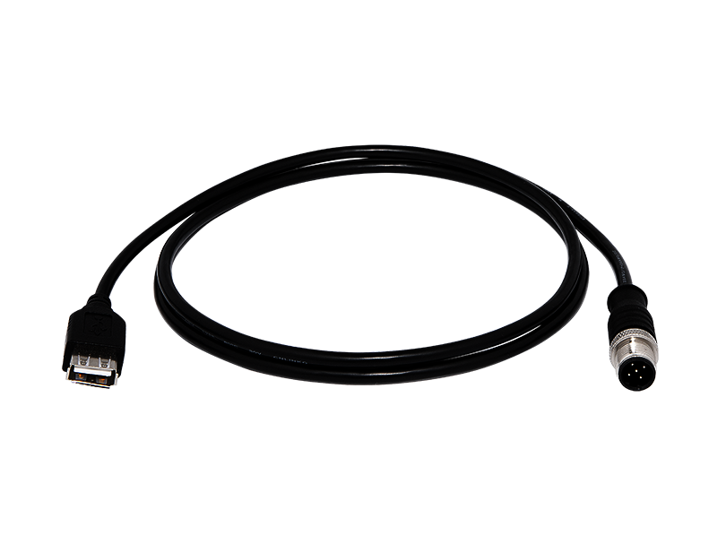M12 to USB cable 1,2m | ehb electronics gmbh